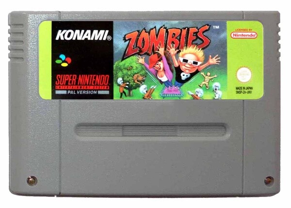 SNES Zombies ATE My Neighbors RARE Super Nintendo Game PAL for sale ...