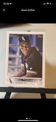 2022 Topps Series 2 - Frank Thomas - #372 Image Variation SP WHITE SOX ...