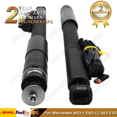 2pcs Rear Air Suspension Shock Strut for Mercedes W211 E63 CLS63 E55 ...