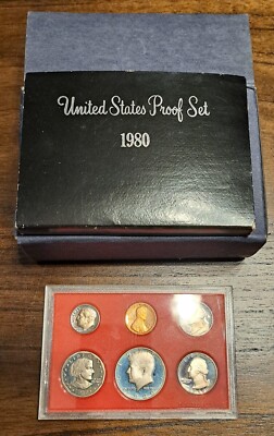 1980 Clad Proof Set U.S. Mint Original Government Packaging OGP | eBay