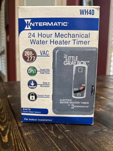 The Little Gray Box Intermatic Electric Water Heater Timer WH40 Free ...