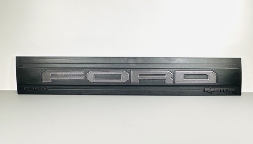 New 2021-2024 Ford F-150 F150 Raptor Rear Applique Tailgate Panel Cover ...