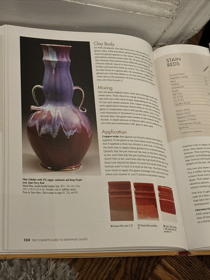 The Complete Guide to Mid-Range Glazes By John Britt | eBay