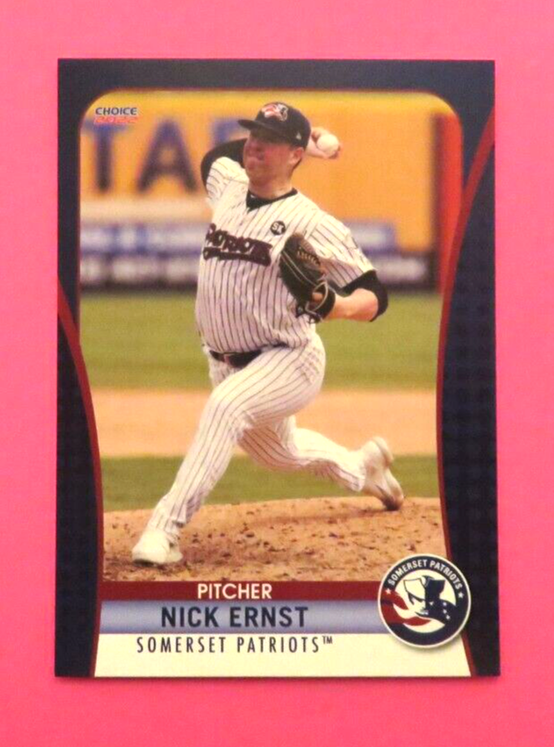 2022 Choice, Somerset Patriots - NICK ERNST | eBay