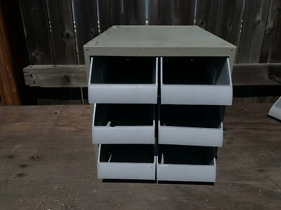Midwest Fastener Corp Gray 13" X 12" X 11" 6 Drawer Hard Plastic ...