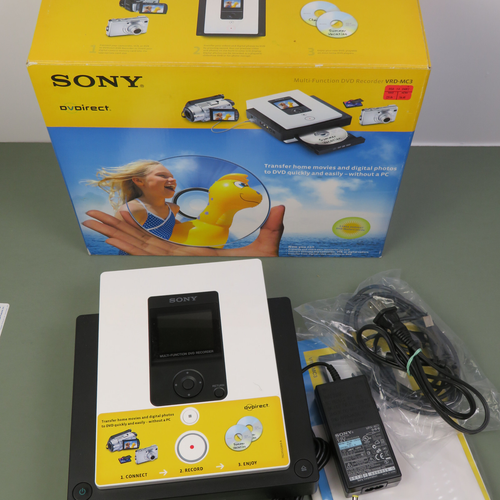 Sony DVDirect VRD-MC3 Multi Function DVD Video Recorder Tested Working ...