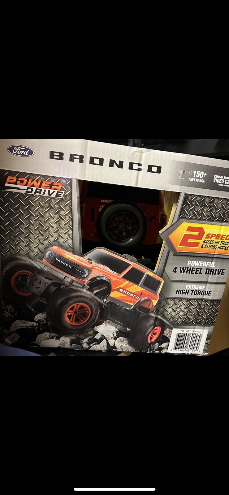 Kid Galaxy Extreme FORD BRONCO RC 4x4 Rock Climber High Torque New ...