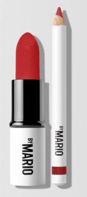 Makeup By Mario- Mario's Lip Lift Kit- Power Red-Lipstick and Lip ...