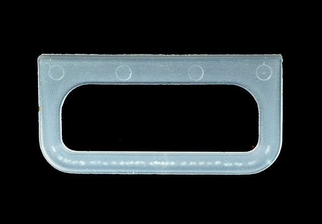 24 Pack - Wide Hollow Pull Tabs for Window Screens - Black / Clear | eBay