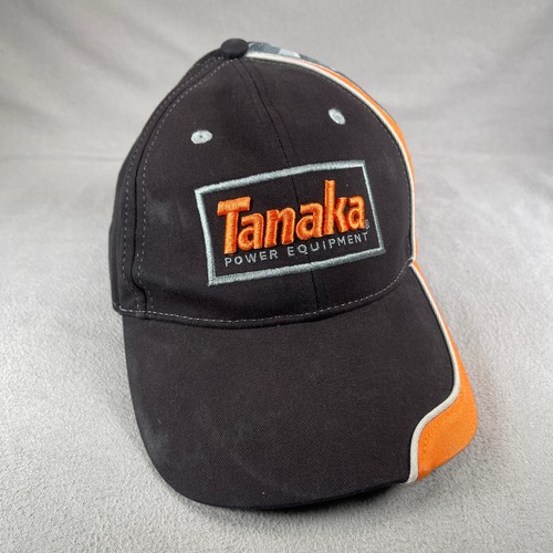 Tanaka Power Equipment Hat Mens One Size Black Strapback Cap HTT ...