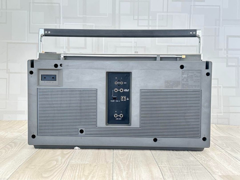 SONY CFS-D7 Boombox 1979 Portable Stereo Cassette Radio Excellent ...