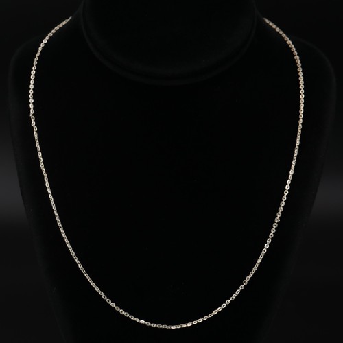 Sterling Silver - 2mm Cable Chain 21" Necklace - 4g | eBay