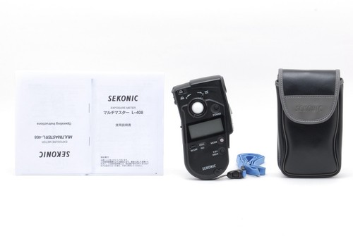 【MINT w/Case】Sekonic L-408 Multi Master Exposure Light Meter From Japan ...