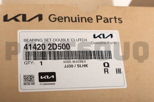 414202D500 Genuine Hyundai / KIA BEARING SET-DOUBLE CLUTCH | eBay