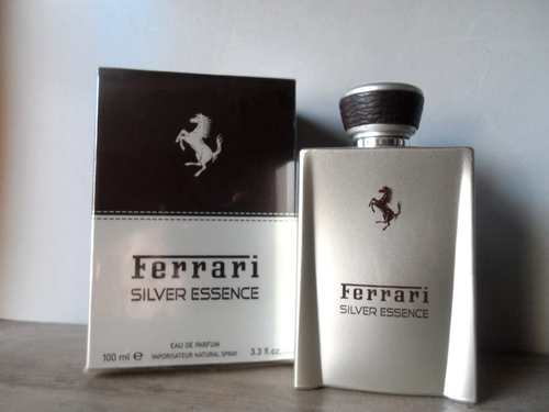 Ferrari Silver Essence EDP Spray 3.3 oz / 100 ml Sealed Box Official ...