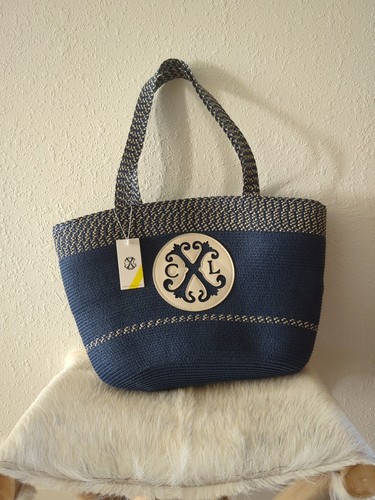 Christian Lacroix SARAH STRAW BEACH Logo BAG $118 | eBay