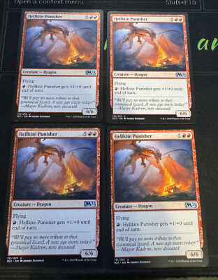 Hellkite Punisher X4 M21 Core Set Magic the Gathering MTG | eBay