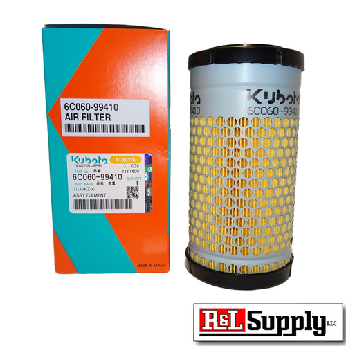 Genuine OEM Kubota Engine Air Filter 6C060-99410 6C060-99414 | eBay