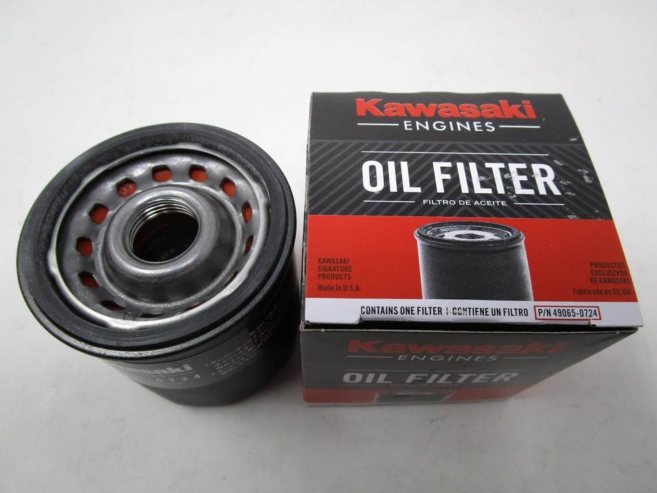 Genuine Kawasaki 49065-0724 Oil Filter FH381 FH430V FH480V FH500V ...