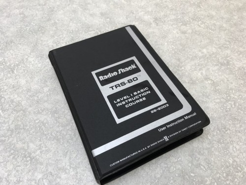 Level I Basic Introduction Course Software TRS-80 26-2003 Cassettes ...