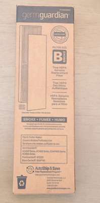 Germ Guardian Filter Size B True HEPA Genuine Replacement Filter ...