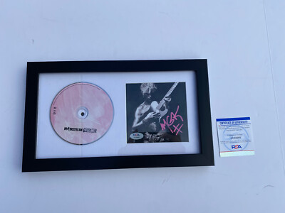MGK MACHINE GUN KELLY AUTOGRAPHED MAINSTREAM SELLOUT CD ALBUM FRAMED ...