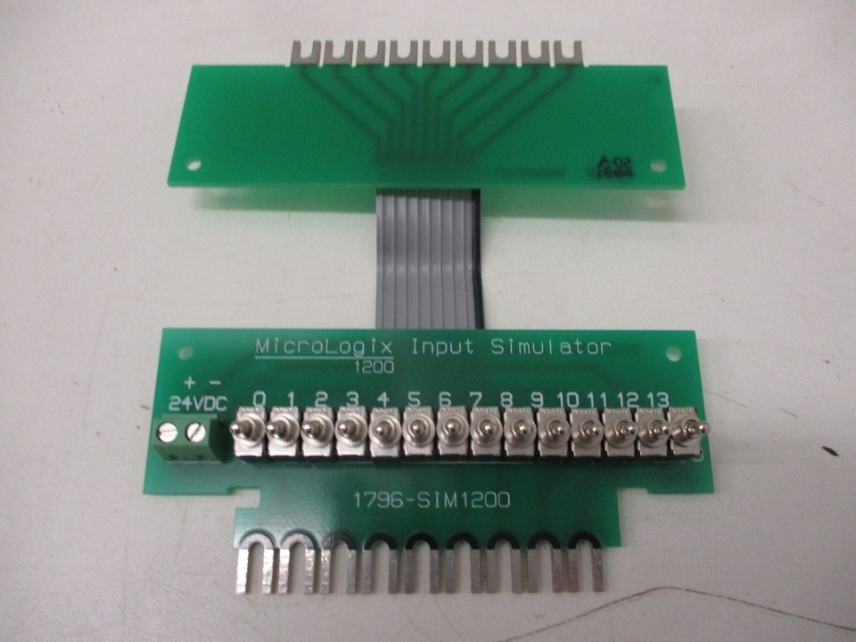 *NEW* ALLEN BRADLEY 1796-SIM1200 MICROLOGIX INPUT SIMULATOR BOARD | eBay