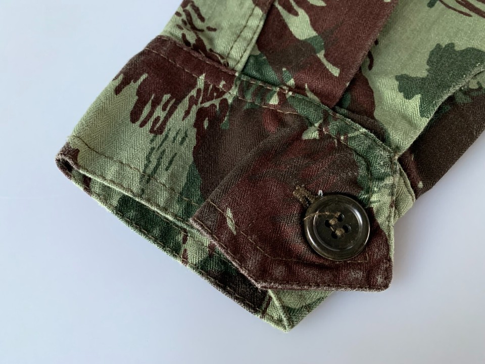 VTG Old Portuguese M964 Lizard Camo Jacket Comando Paratrooper Army ...