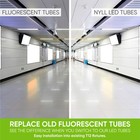 5 ft. T12 Single Pin FA8 LED Type A Plug & Play Replacement for 50W ...