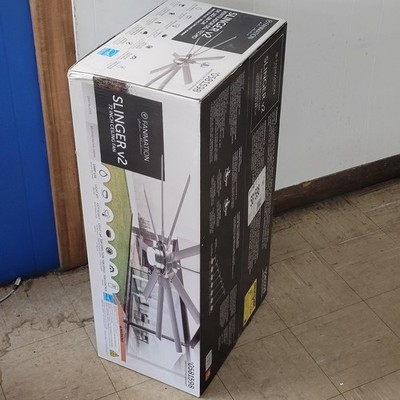 New Fanimation Slinger V2 72" Ceiling Fan 9 Blade w/ LED Light & Remote ...