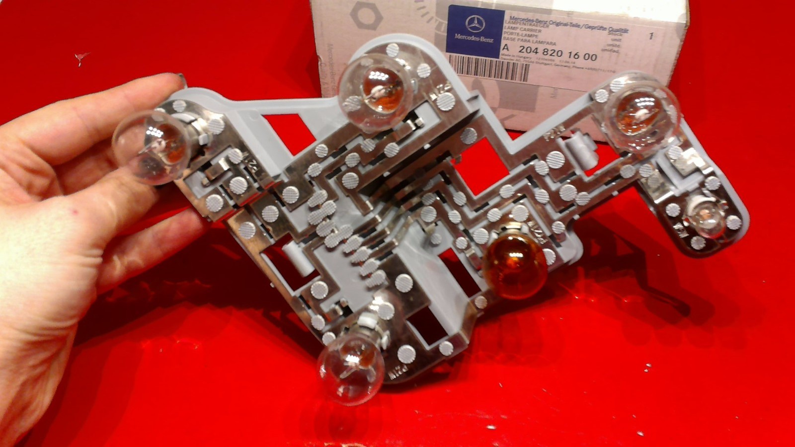 Mercedes Benz 08-15 Taillight Bulb Holder C250 C300 C350 C63 GENUINE ...