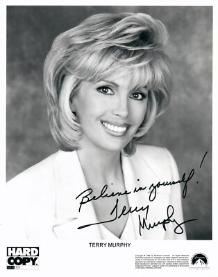 Terry Murphy TV Host Hand Signed Autograph 8x10 Promo Photo | eBay