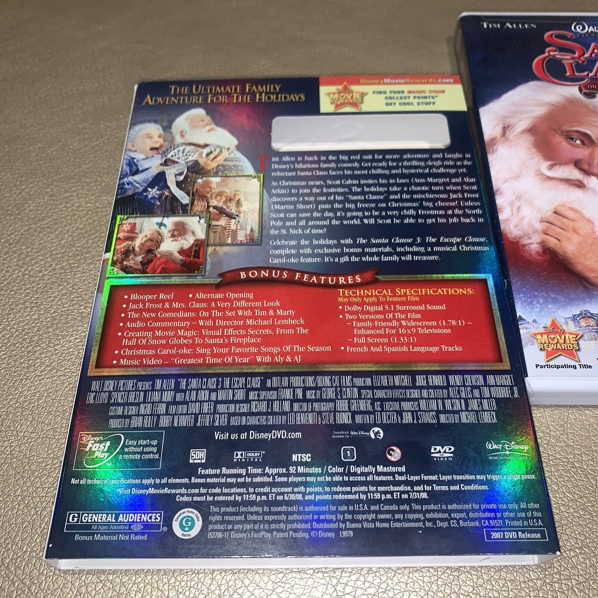 The Santa Clause 3 Dvd Cover