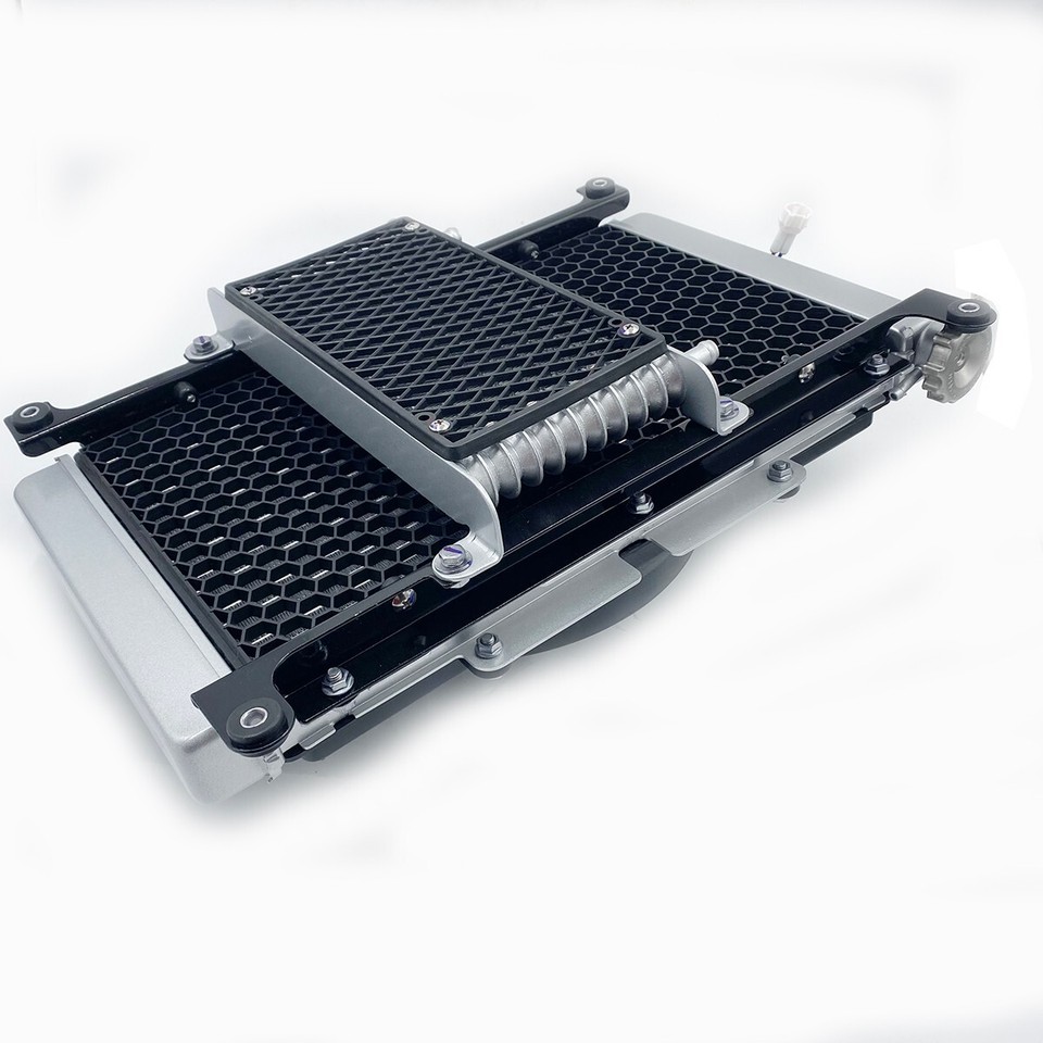 New Cooling Radiator and Fan Assy for Hisun 500CC 700CC UTV Quad 19600 ...
