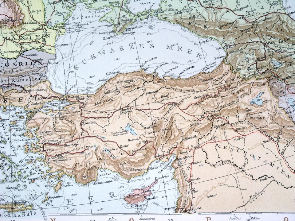 1912 ANTIQUE POLITICAL MAP OF EUROPE AUSTRIA HUNGARY EMPIRE GERMANY ...