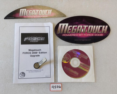 MERIT MEGATOUCH FORCE 2008 Upgrade Kit w Security Key #9506 | eBay