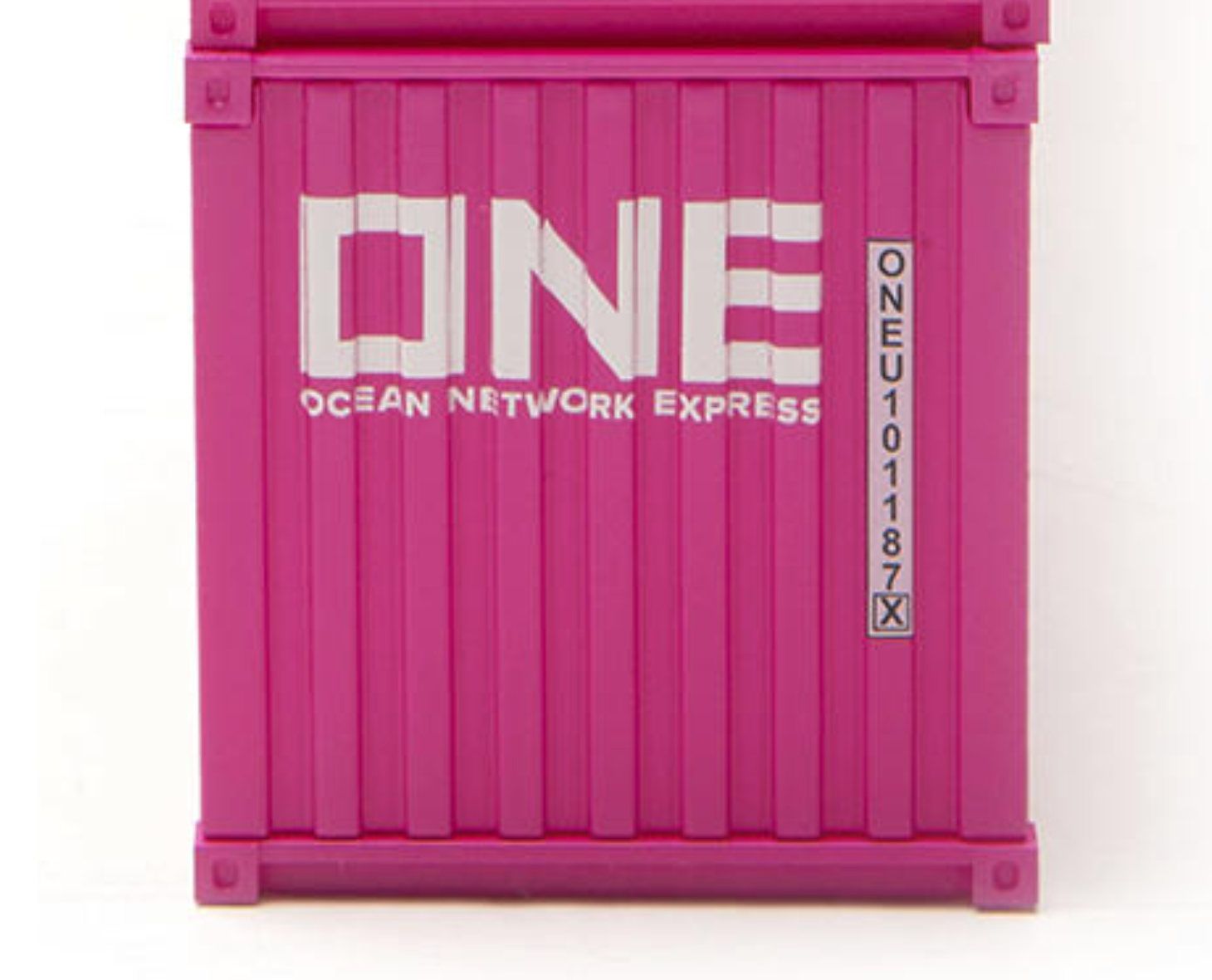 O Scale 40-Foot ONE Ocean Network Express Shipping Container Train Cars ...