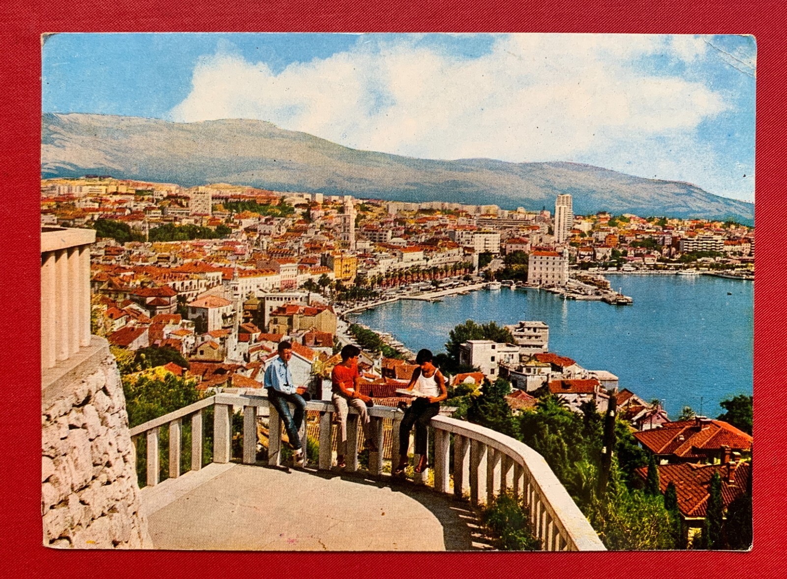 SPLIT, CROATIA POSTCARD - DUHAN SPLIT, CROATIA - VINTAGE POSTCARD | eBay