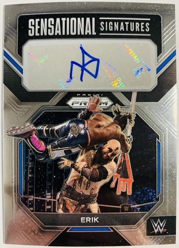 2023 Panini Prizm WWE ERIK Sensational Signatures Auto SN-ERK | eBay