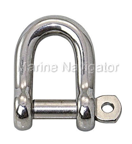 WICHARD Screw Lock Shackle Straight Type w/ Self-Locking Pin 16x10 mm ...