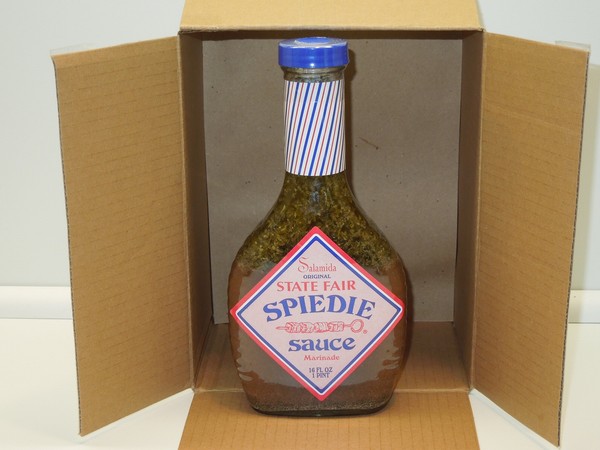 2 Bottles Salamida Original State Fair Spiedie Sauce Marinade Meat 16oz ...