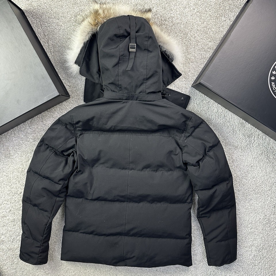 Canada Goose Wyndham Black Size M | eBay UK