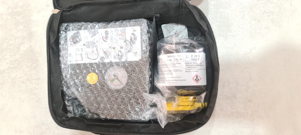 Hyundai Tire Mobility Kit OEM Spare Air Compressor with carrying bag | eBay