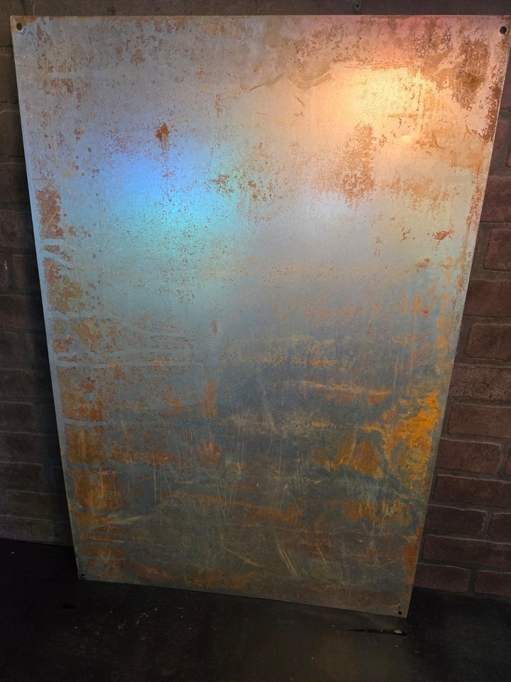 Vintage Original Pure Firebird Gasolines Mechanic On Duty Metal Sign ...
