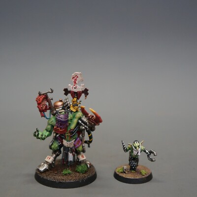 Painboss Orks Xenos Army Warhammer 40K Miniatures presale Painted Games ...