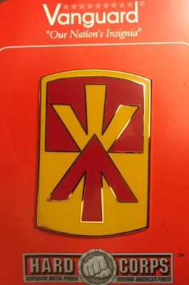 11th ADA AIR DEFENSE ARTILLERY US ARMY DRESS BLUE UNIFORM COMBAT BADGE ...