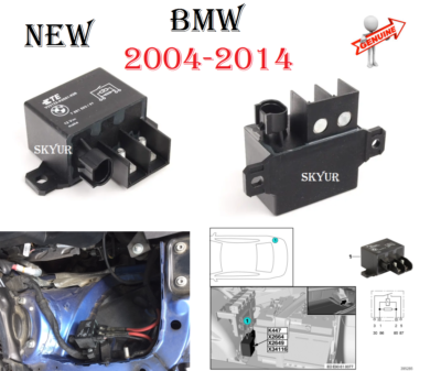 Multi Purpose Relay 150 Amp Assembly For BMW E82 E90 E91 E92 F01 F02 ...