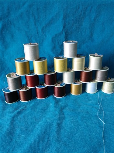 Lot of 20 J &P Coats Dual Duty Threads 150yd Cotton Covered Polyester ...