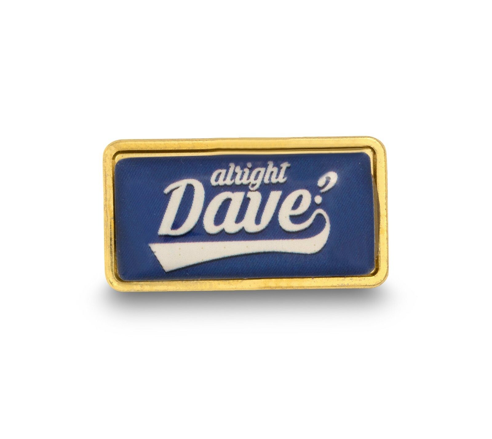 Only Fools and Horses Alright Dave Official Keyring and Enamel Badge ...