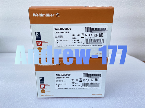 Weidmüller UR20-FBC-EIP 1334920000 Remote I/O module Brand New | eBay